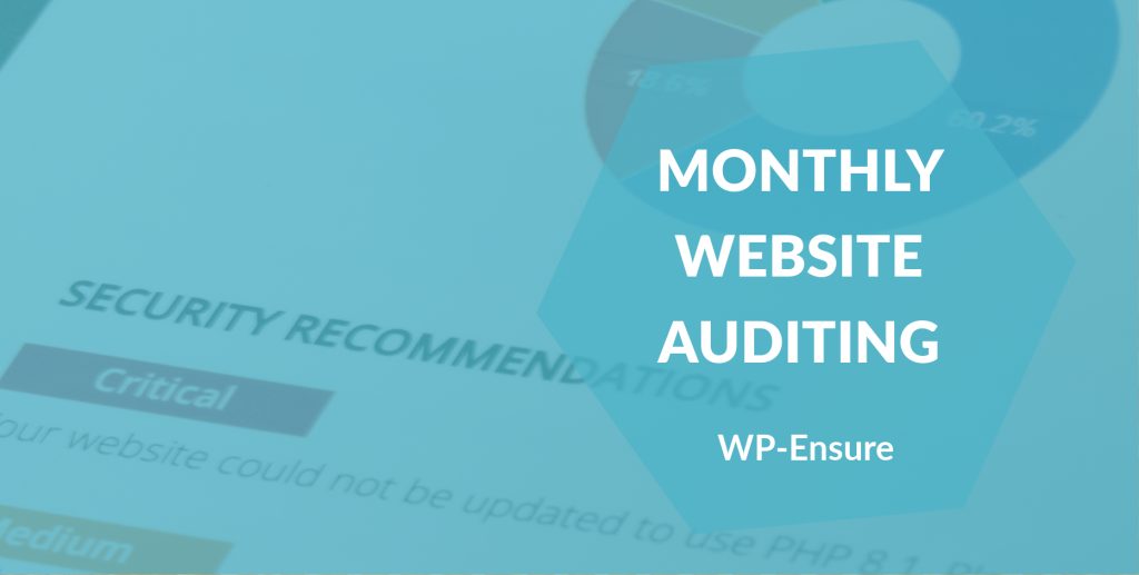 Monthly Website Auditing | WP-Ensure
